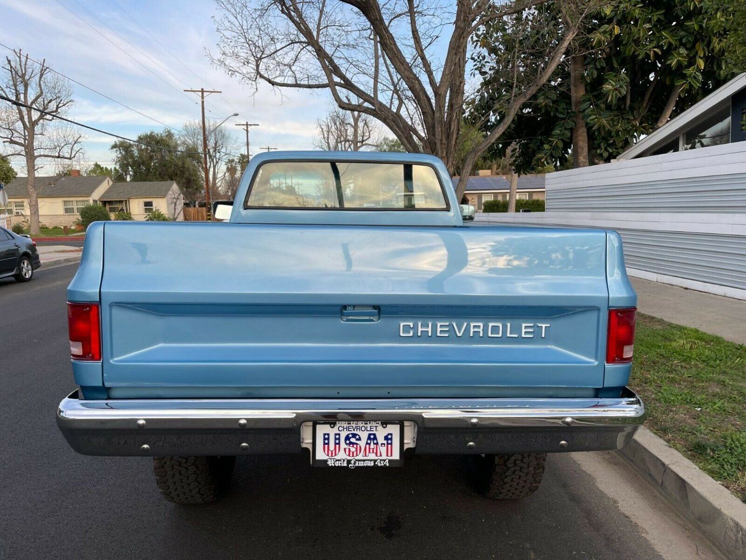 1985 Chevy Custom Deluxe K20 4 Speed Manual Restored for sale